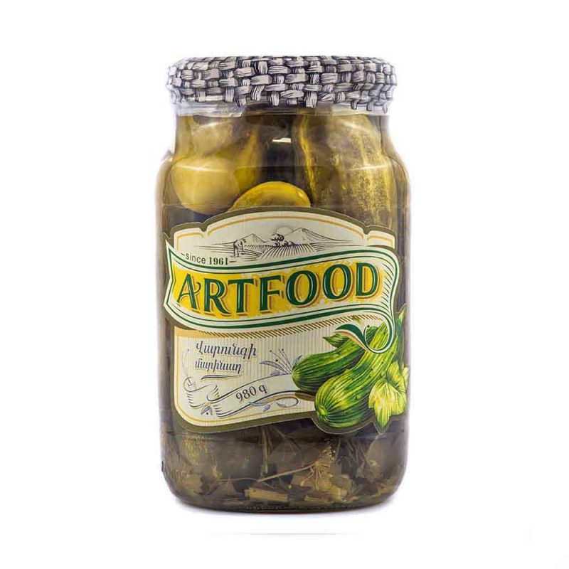 Gemarineerde augurken Artfood 6x980g – Ludas